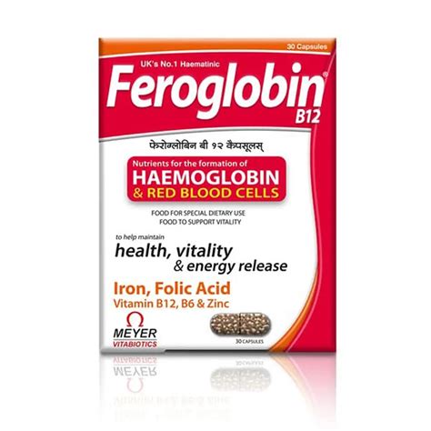 Buy Feroglobin B12 30 Capsules Online Healthurwealth