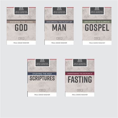 Biblical Foundations For The Christian Faith Gospel Publication