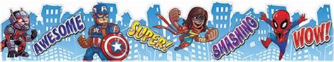 Eureka Marvel Super Hero Adventure Bulletin Board Trim And
