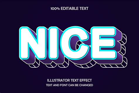 Nice Text Effect Graphic By 4gladiator Studio44 Creative Fabrica