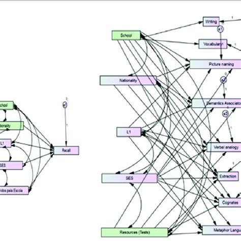 Path Analyses And Covariance Values Of Confirmatory Factorial Analysis
