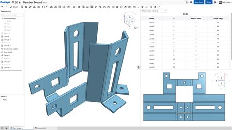 Onshape Goes Metal Sheet Metal Solidsmack