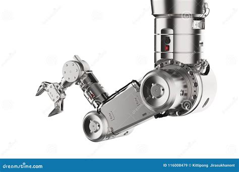Main Robotique De Bras Ou De Robot Illustration Stock Illustration Du