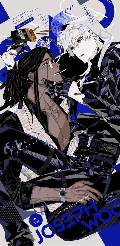 모직 Mozik On X 애니메이션 커플 그리기 캐릭터 아트 캐릭터 일러스트