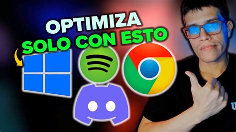 Optimizar Aplicaciones Solo Con Esto Sin Programas Windows YouTube