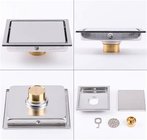 철물가이드 배수 트랜치 배수구유가 도무스 육가 스텐트랩 화장실 욕실 벌레 냄새차단