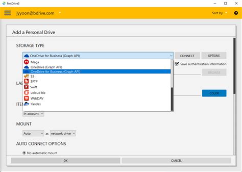 Netdrive Connection Onedrive Failed Netdrive3 Bdrive Support Forum
