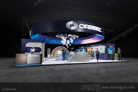 ORBBEC奥比中光展台模型下载 模型云展览模型下载网 花瓣网