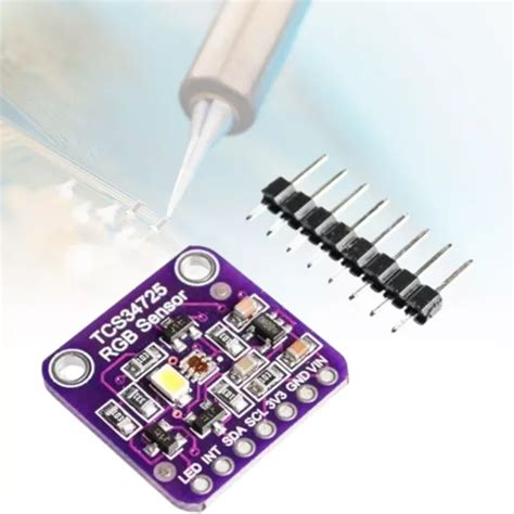 Tcs34725 Rgb Farbsensor Erkennungsmodul FÜr Arduino Stm32 Lila