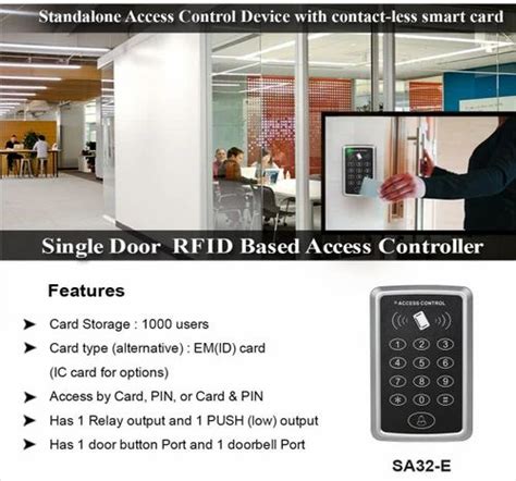 Essl Bdas Js 32e Proximity Standalone Access Control Broad Spectrum