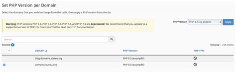 Changing Your PHP Version In CPanel Reclaim Hosting
