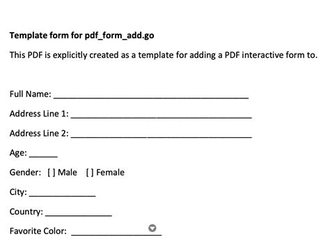 Fill Form Fields Unidoc
