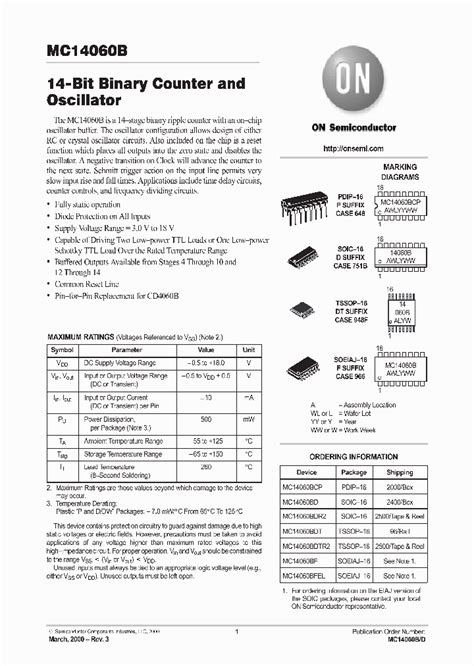 MC14060_30695.PDF Datasheet Download --- IC-ON-LINE