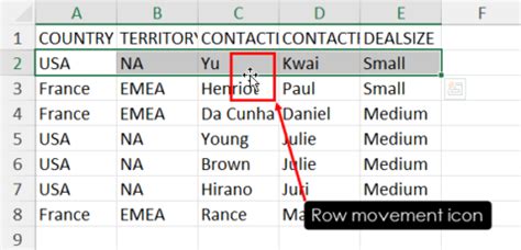 Ways To Move A Row In Microsoft Excel How To Excel