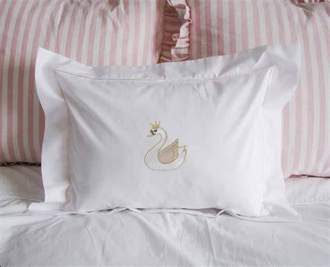 Swan Princess Boudoir Pillow Diddles And Button