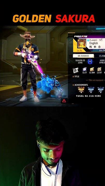 Golden Sakura Bundle Ke Samne Booyah 🤬🔥🔥freefire Tranding 1vs4 B2k