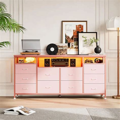 Yuan Home Tv Stand For Tvs Up To 75 Wayfair Dresser Tv Console