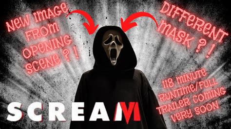 Scream 6 News New Ghostface Image And More Scream6 Haydenpanitierre