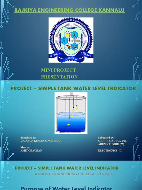 Mini Project Presentation Pdf Electromagnetism Electronics