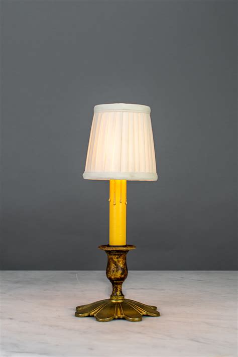 Floral Footed Single Candle Plug In Cafe Table Lamp Cafe Table Lamps