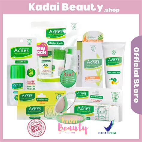 Jual Acnes Natural Care Acne Treatment Series All Product Acnes