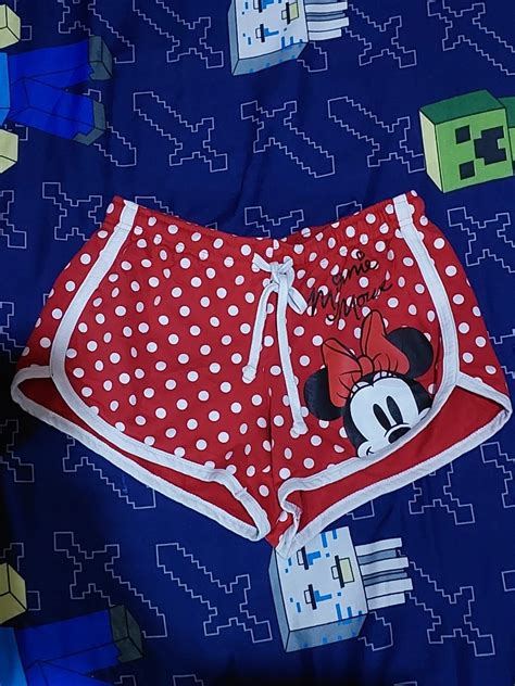 Minnie Mouse Shorts Womens Fashion Bottoms Shorts On Carousell