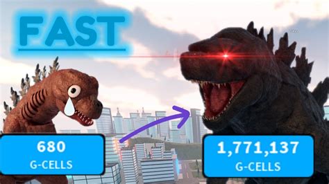 Kaiju Universe How To Get G Cells And Xp Fast Outdated Youtube