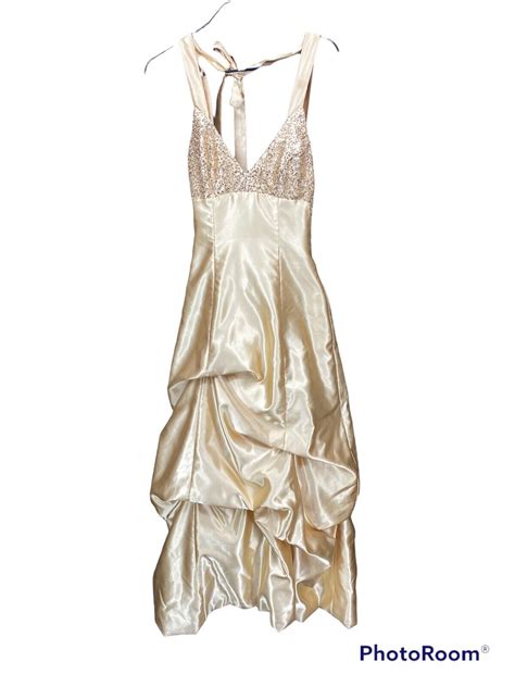 S Jessica McClintock For Gunne Sax Halter Sequin S Gem