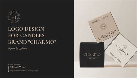 Elegant Logo Design For Premium Handmade Candles Brand Behance