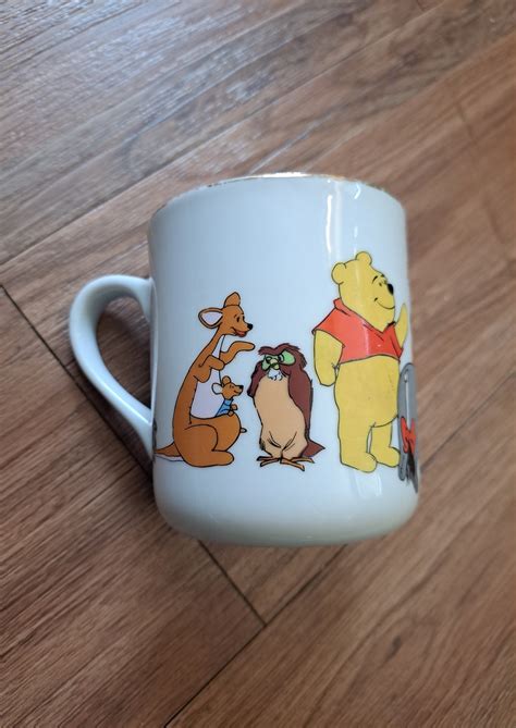 Vintage Winnie The Pooh Walt Disney Mug Etsy