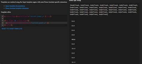 Jinja Template For Iterating Entities And Summing An Attribute Configuration Home Assistant