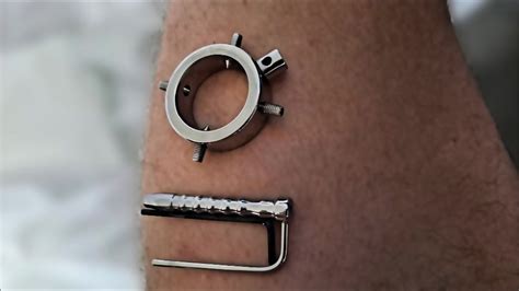 Bdsm Self Cbt Session 6 Part1 Spiked Cock Ring Urethral Plug Eporner