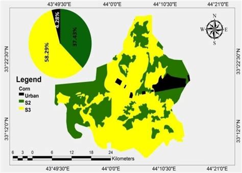 Spatial Variability Of Suitability Classes For Maize Growing In