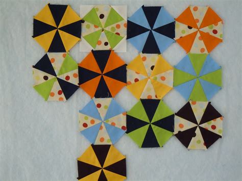 Kaleidoscope Quilt Block Pattern