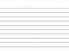 Blank Index Card Template 4X6 Cards Design Templates