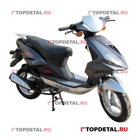 Скутер HONLING "VIKING" (4-х тактный) HL-50 QT-12D (разобран, в коробе ...
