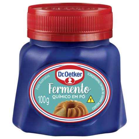 Fermento Químico Em Pó 100g Dr Oetker