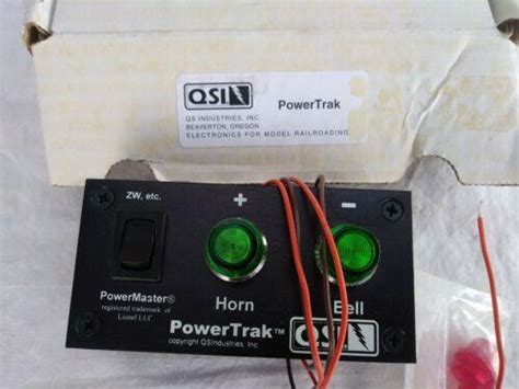 Qsi Power Master Power Track For Horn And Bell Untested 3769940029