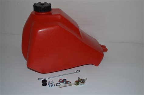 Honda ATC ATC ATV Plastic Fuel Tank Gas Cap W Petcock Red EBay