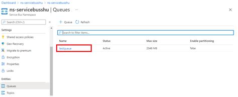 C Error When Creating Servicebus Queue Using Azuremessaging