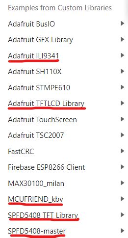White Screen Problem In Tft Lcd Display UNO R WiFi Arduino Forum