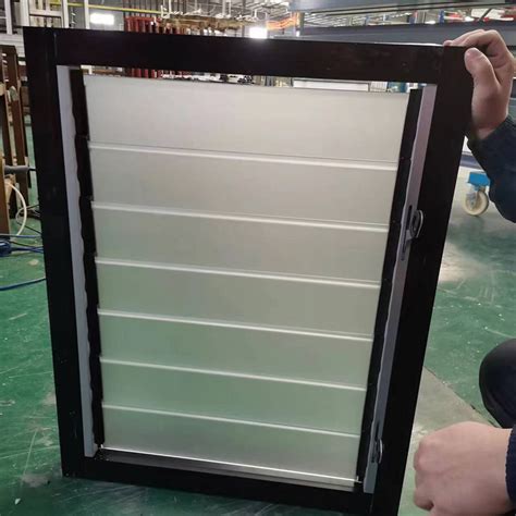 Frosted Glass Privacy Louver Window With Perfect Blend Of Style And