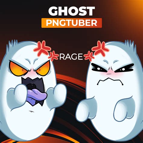 Animated Ghost Vtuber Models Own3d