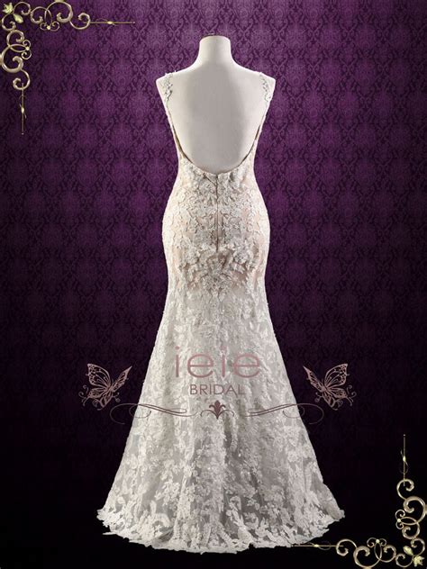Convertible Lace Wedding Dress With Detachable Skirt Arina