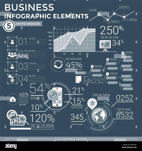 Business Intelligence Data Analysis Stock Vector Images Alamy
