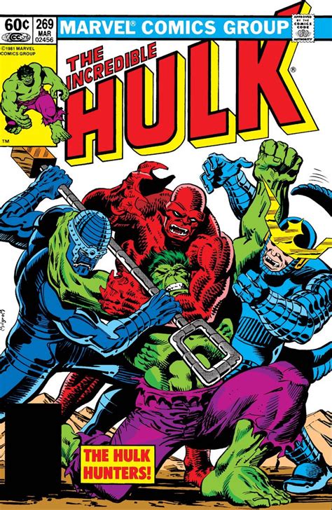 Incredible Hulk 269 Sal Buscema Comic Book Superheroes Comic Book