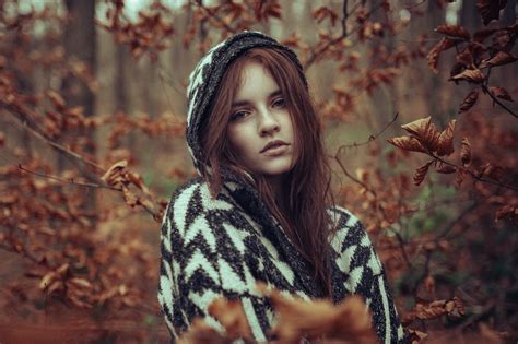 1920x1080 Women Model Redhead Long Hair Looking At Viewer Braids Women