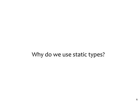 Ppt Static Vs Dynamic Typing Importance In Programming Languages