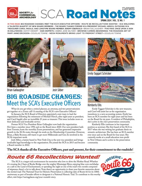 Sca News Spring 2024 Society For Commercial Archeology