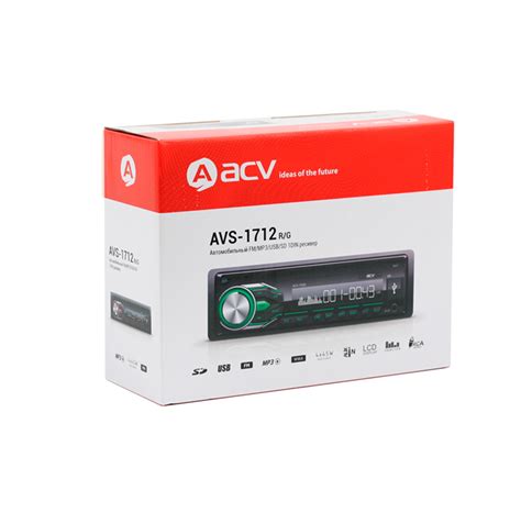 Купить Автомагнитола ACV AVS-1712G в интернет-магазине tavil.ru с ...